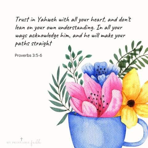 15 Bible Verses for Guidance - My Printable Faith