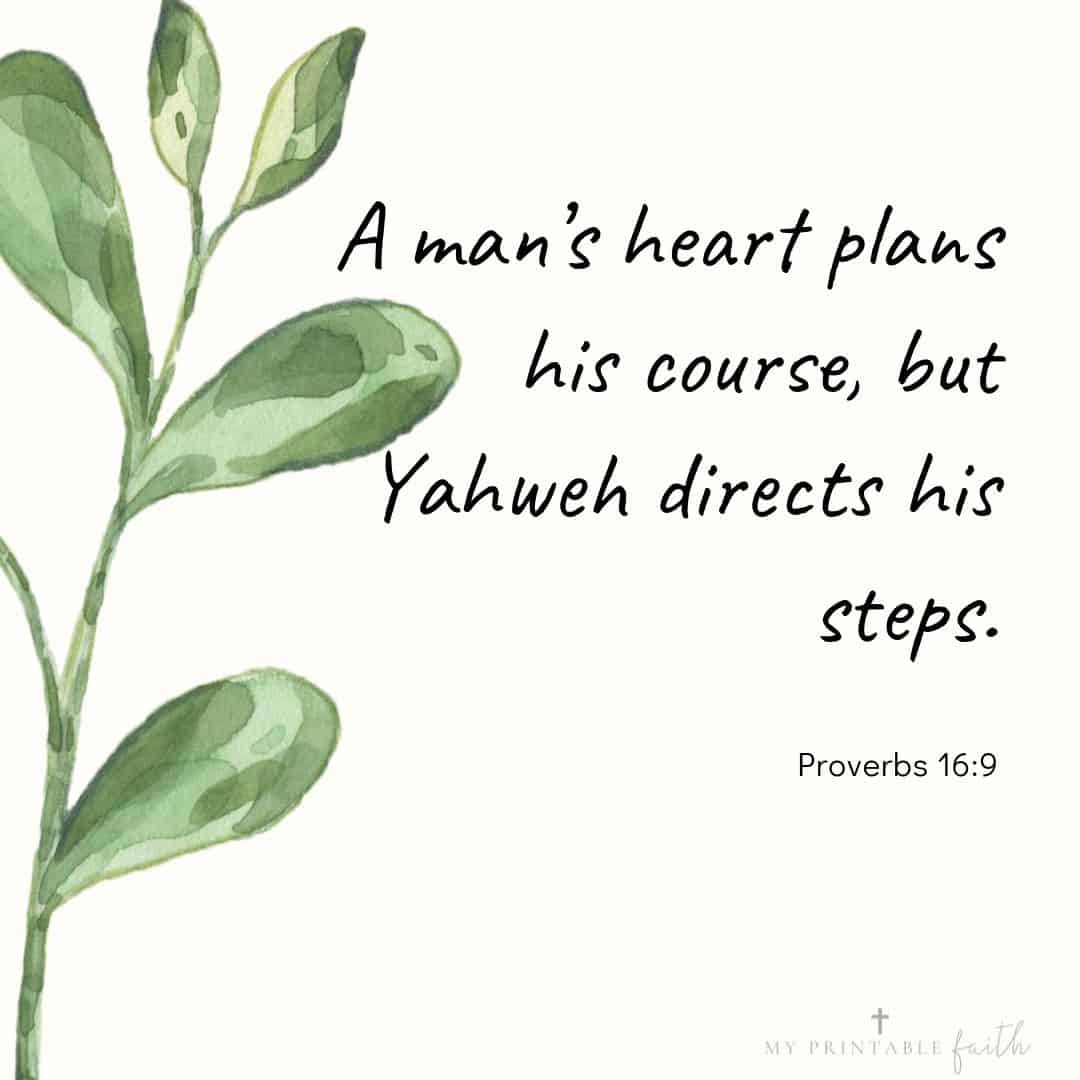 15 Bible Verses for Guidance - My Printable Faith