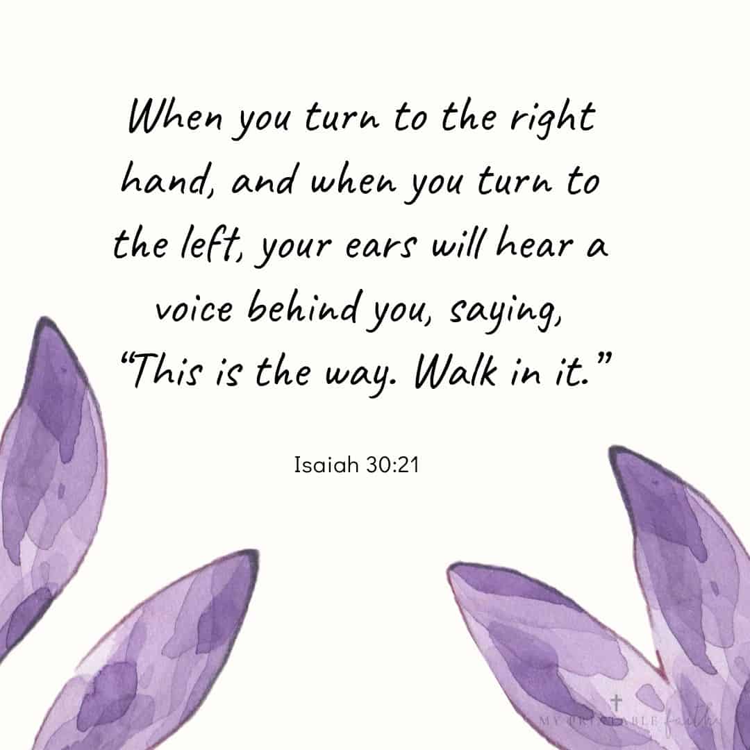 15 Bible Verses for Guidance - My Printable Faith