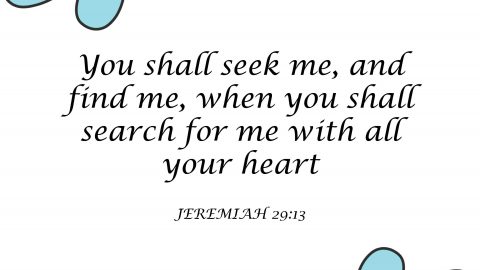 Jeremiah 29:13 (Printable Wall Art) - My Printable Faith