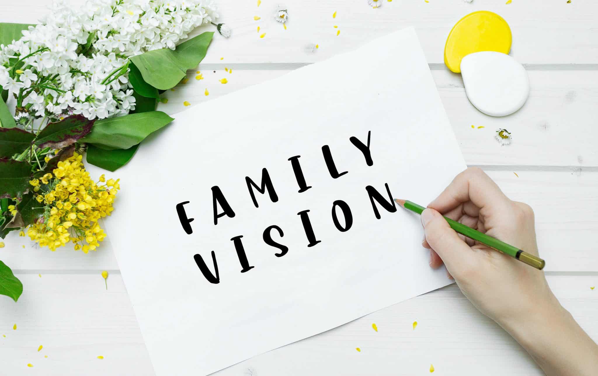 How to Create a Faith Family Vision Board - My Printable Faith