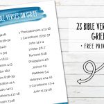 23 Bible Verses About Grief - My Printable Faith