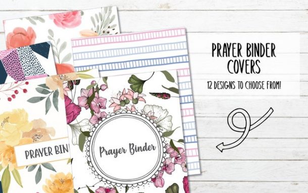 12 Printable Prayer Binder Covers - My Printable Faith