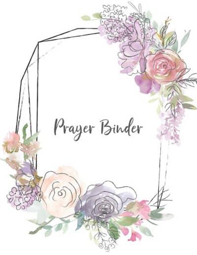 12 Printable Prayer Binder Covers - My Printable Faith