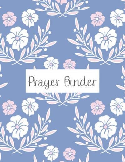 12 Printable Prayer Binder Covers - My Printable Faith