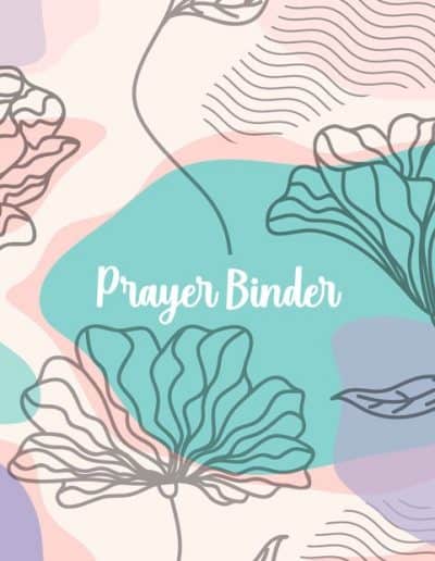 12 Printable Prayer Binder Covers - My Printable Faith