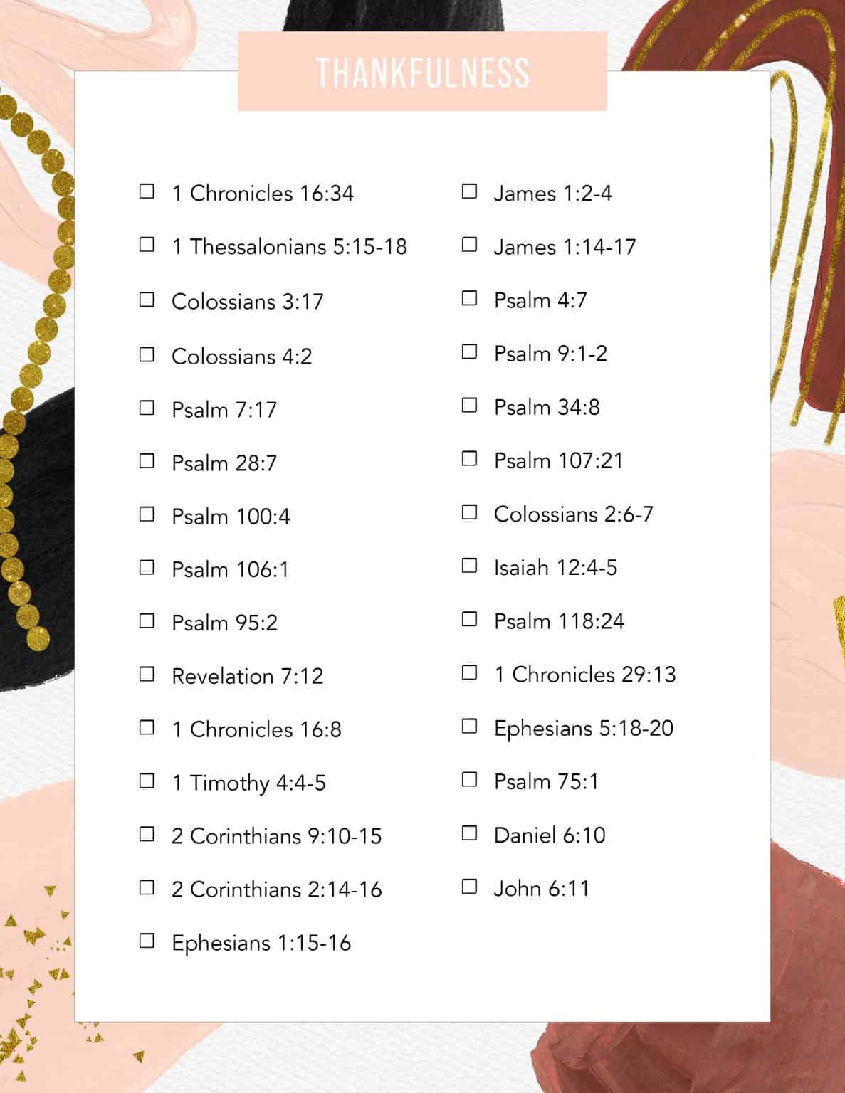 29 Bible Verses on Thankfulness {Plus FREE Printable Bible Reading Plan ...