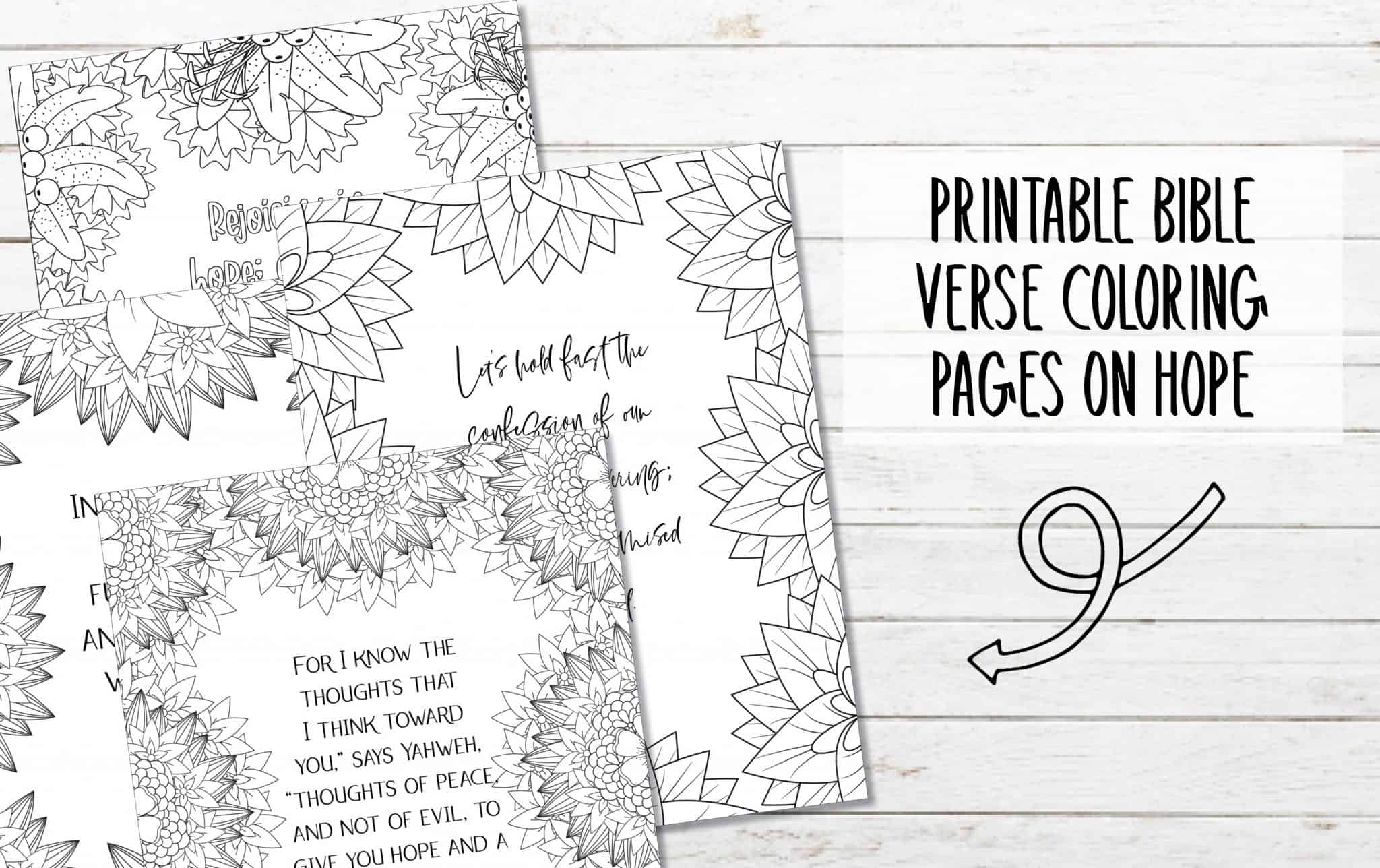 7 Printable Bible Verse Coloring Pages on Love - My Printable Faith
