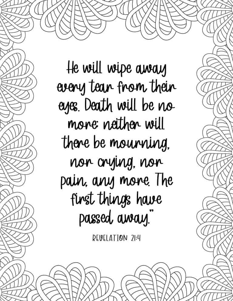 30 Printable Bible Verse Coloring Pages on Hope - My Printable Faith