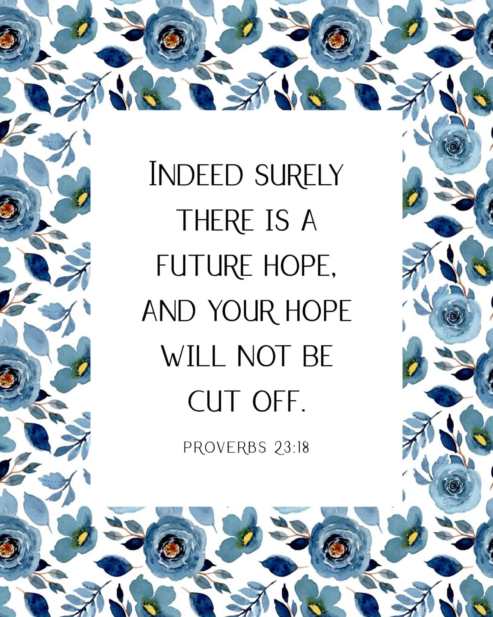 30 Printable Bible Verse Wall Art on Hope - My Printable Faith