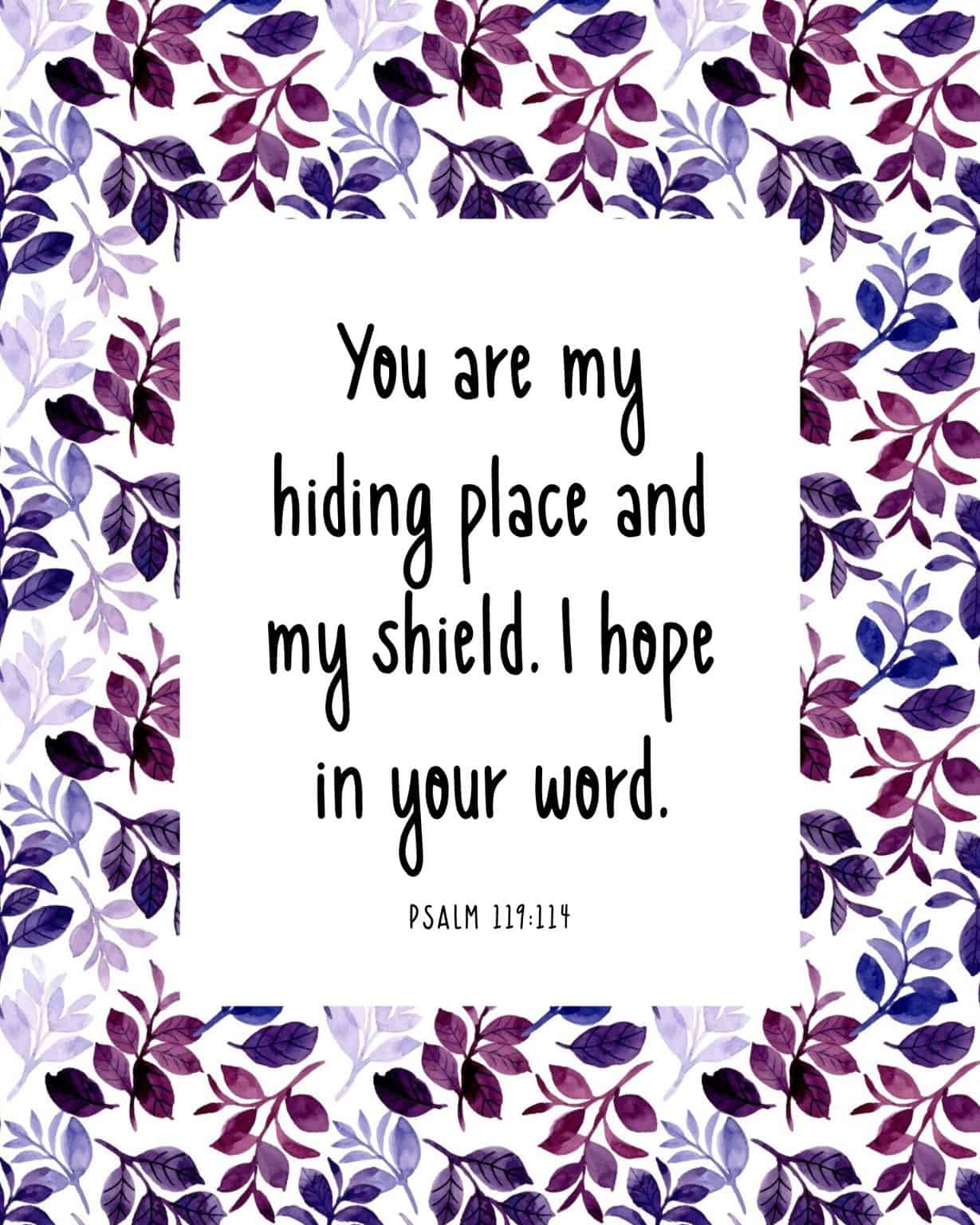 30 Printable Bible Verse Wall Art on Hope - My Printable Faith