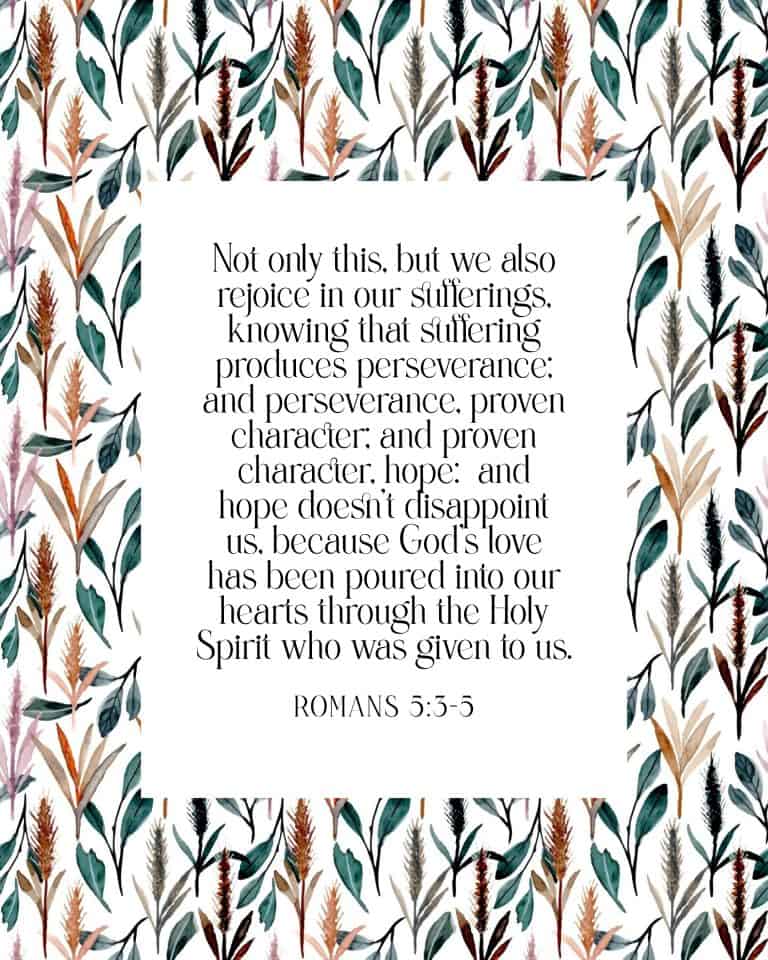 30 Printable Bible Verse Wall Art on Hope - My Printable Faith
