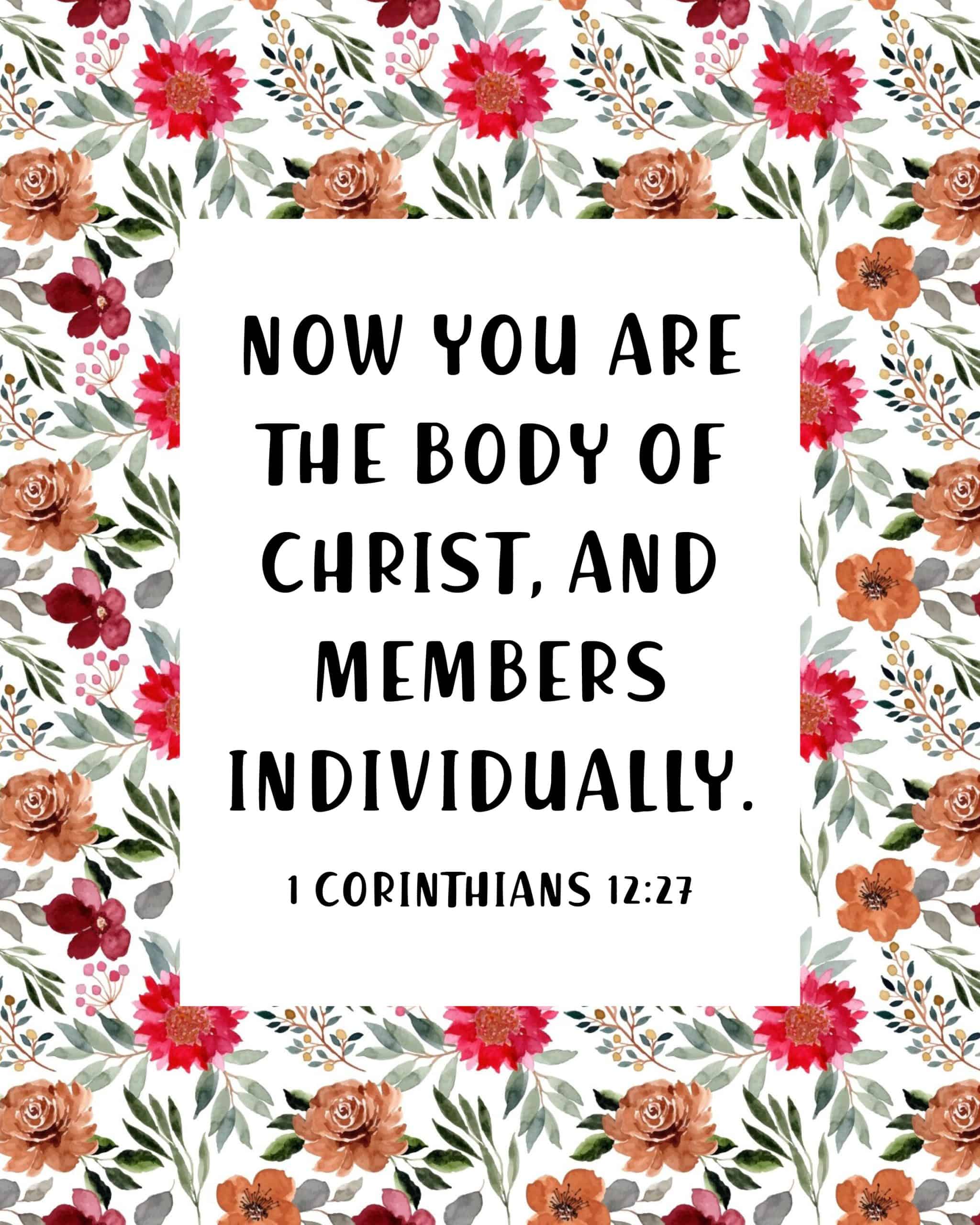FREE Printable Wall Art on your Identity in Christ - My Printable Faith